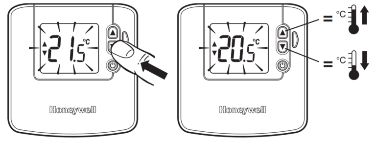 Honeywell DT92E Wireless Room Thermostat User Guide - thermostat.guide