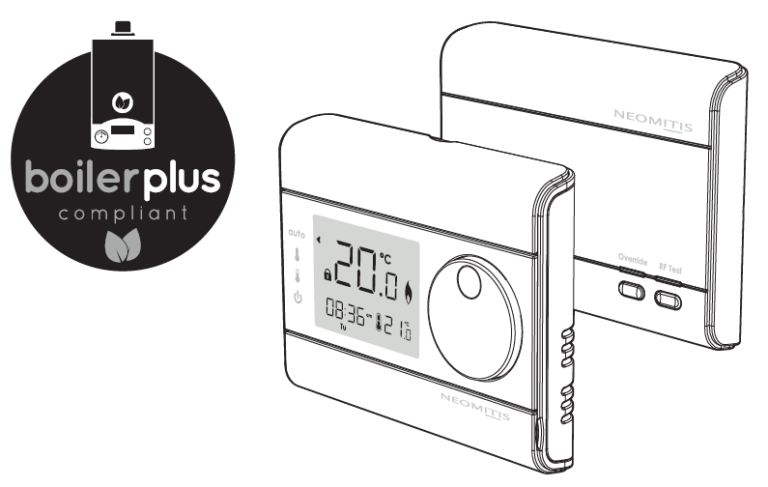 NEOMITIS RT7RFBPLUS Wireless Programmable Room Thermostat INSTALLATION ...