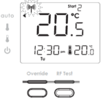 NEOMITIS RT7RFBPLUS Wireless Programmable Room Thermostat OPERATING ...