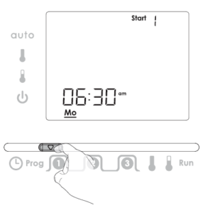 NEOMITIS RTE1RFD PROGRAMMABLE ROOM THERMOSTAT OPERATING Instruction ...