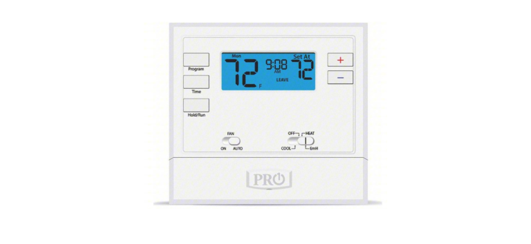 Pro1 Technologies T625-2 Programmable Thermostat Product Specification ...