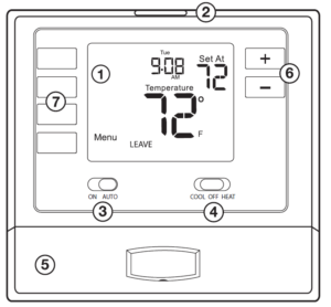 Pro1 Technologies T705 Programmable Thermostat Installational Manual ...