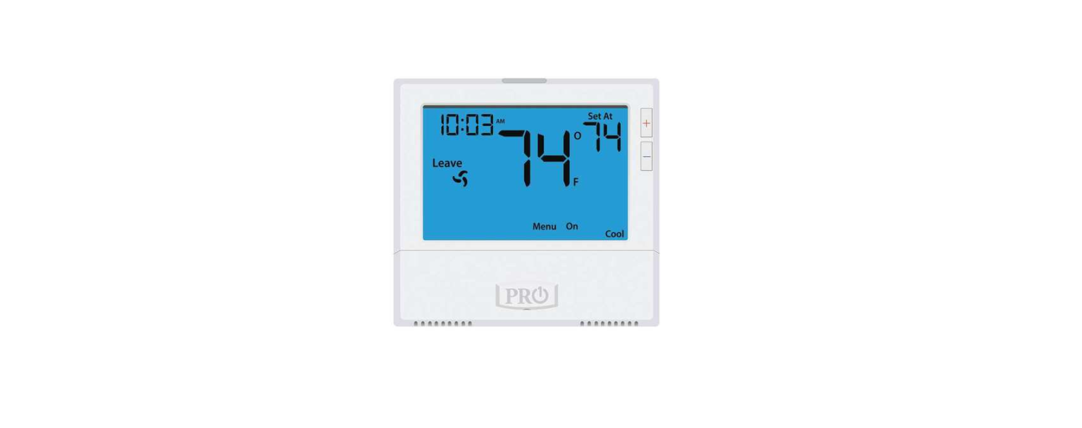 Pro1 Technologies T955WH Non-Programmable Thermostat Product ...