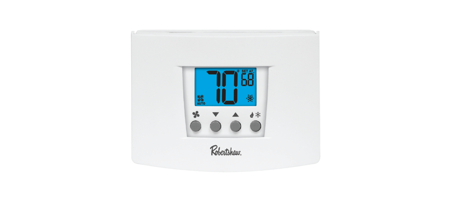 Robertshaw RS300N Non-Programmable Thermostat Product Specifications ...
