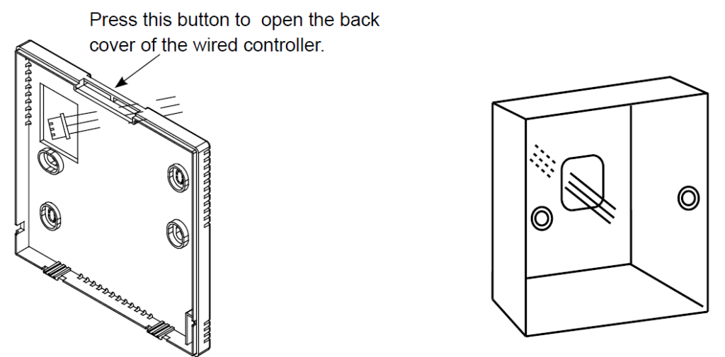 TRANE TREWIRE6AHA0DA Wired Remote Control Programmable Thermostat ...