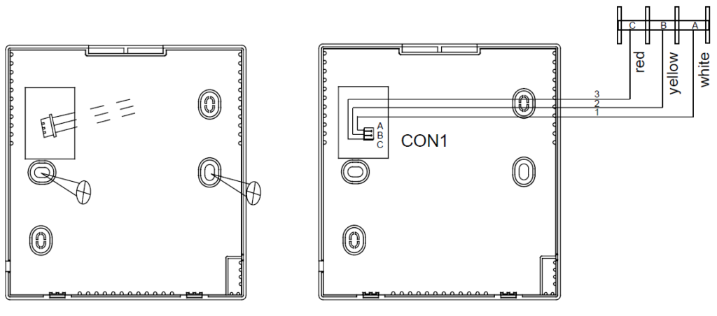 TRANE TREWIRE6AHA0DA Wired Remote Control Programmable Thermostat ...