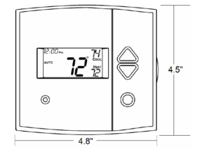 Venstar T1700 Programmable Thermostat Product Specifications Guide - thermostat.guide