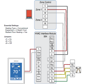 tekmar IOM-T-564 Invita WiFi Thermostat Installational Manual - thermostat.guide