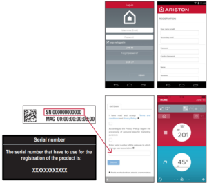 ARISTON 3318991 Sensys Net Wi-Fi Thermostat User Manual - thermostat.guide