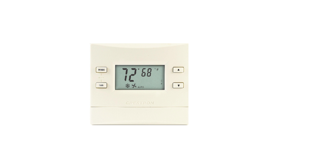Crestron CHV-TSTATRF Wireless Programmable Thermostat Installation ...