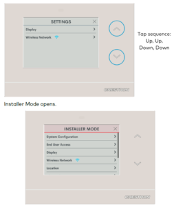 Crestron HZ-THSTAT Wireless Programmable Thermostat Product Manuals ...