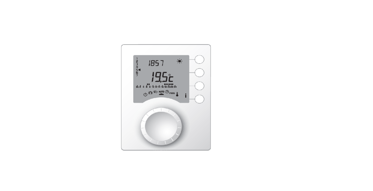 Delta Dore Tybox 1117 Wireless Room Thermostat Installational Guide - thermostat.guide