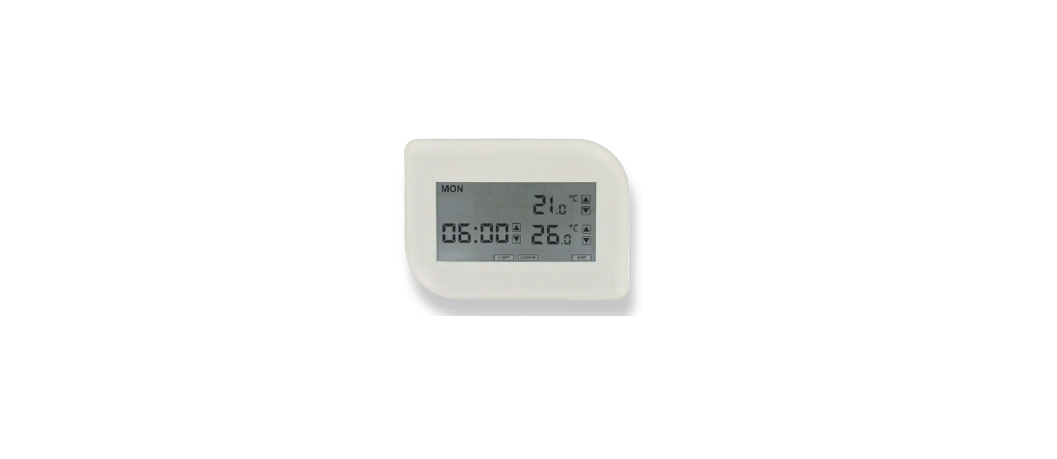 Dwyer TLVT1 Digital Touch Screen Programmable Thermostat Product ...