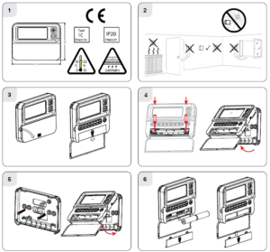 EPH CP4B Programmable Room Thermostat Installation Instructions - thermostat.guide