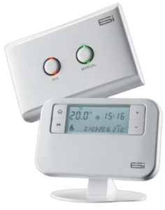 ESI ESRTP4RF+ Programmable Room Thermostat Installation Instructions ...