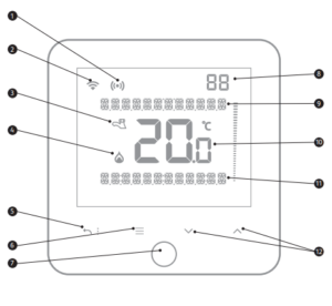 ESI ESRTP6WHW Programmable Room Thermostats User Instructions ...