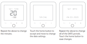 ESI ESRTP6WHW Programmable Room Thermostats User Instructions ...