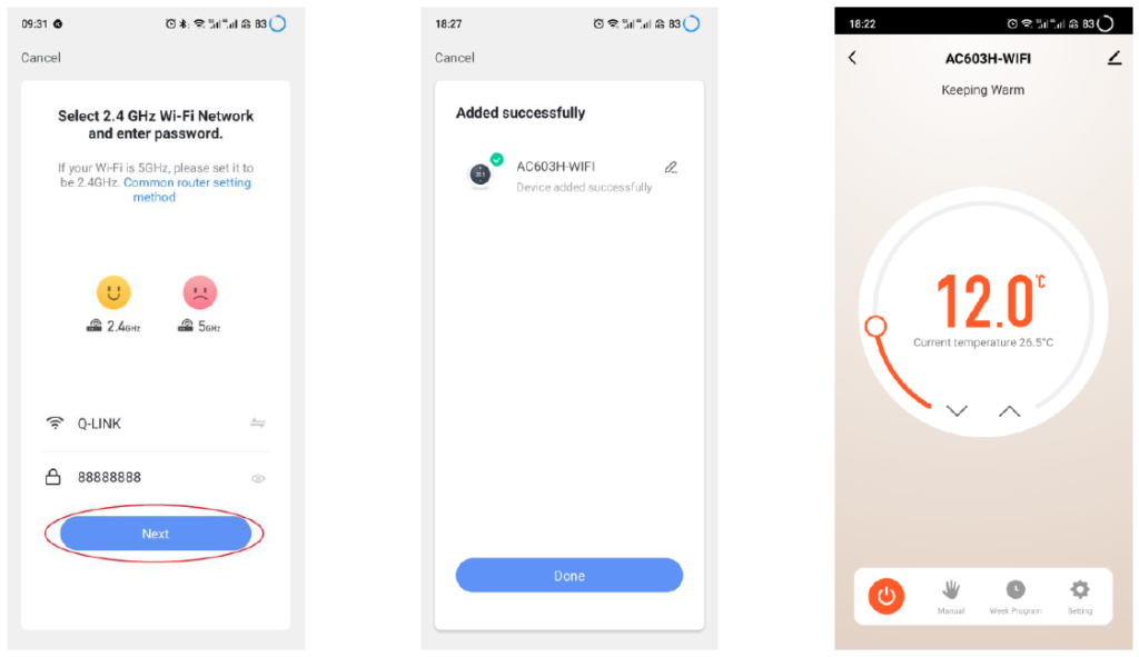Ezheat Tw02 Wifi Programmable Thermostat INSTRUCTION MANUAL - thermostat.guide