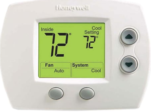 Honeywell FocusPRO 5000 Series Non-Programmable Digital Thermostat ...