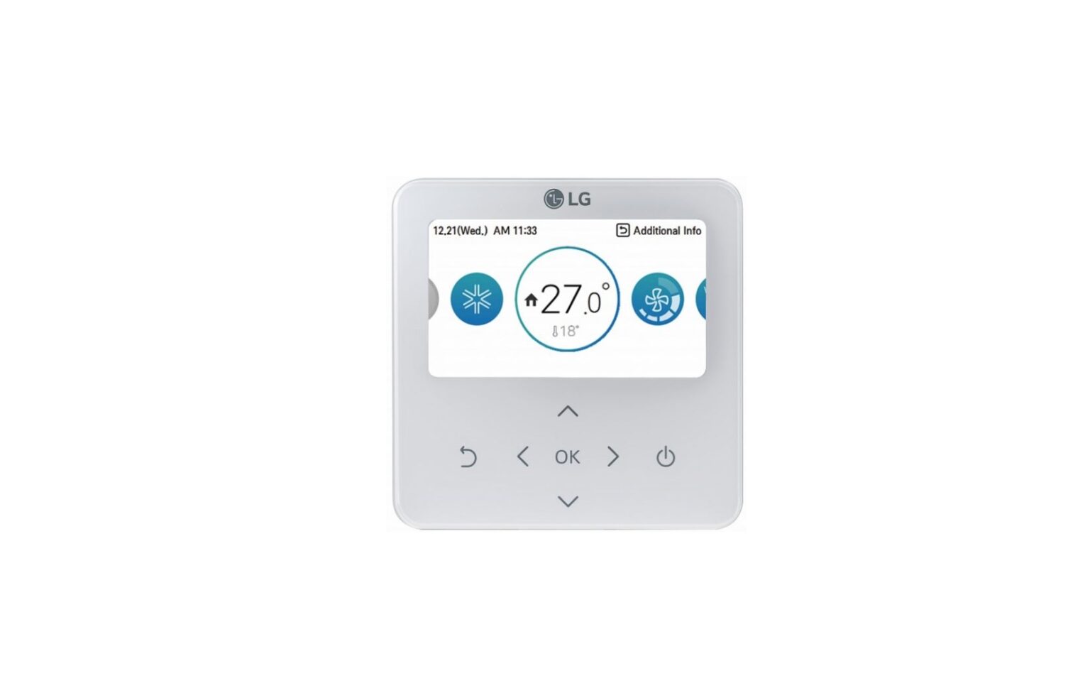 LG PREMT100 Remote Controllers Premium Programmable Thermostat Product ...