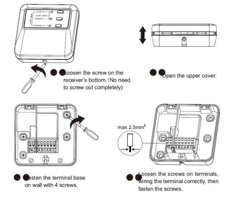 Poer PTC10 WIRELESS Programmable Room Thermostat User Manual - thermostat.guide