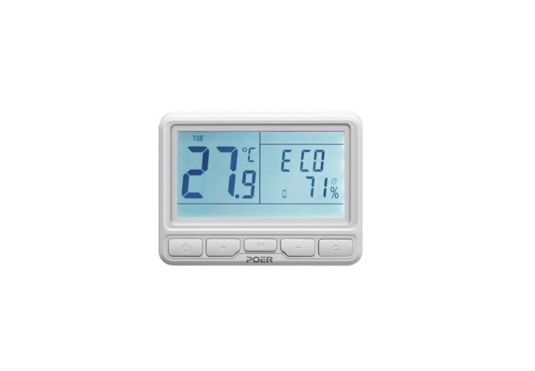 Poer PTC10 WIRELESS Programmable Room Thermostat Product Specification ...