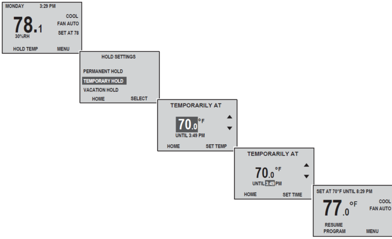 Robertshaw 9801i Delux Programmable Thermostat User Manual - thermostat.guide
