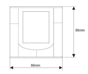 SIEMENS RDF310.2/MM Flush-mounted Room Thermostat Product ...
