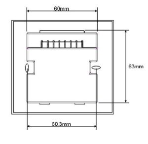 SIEMENS RDF310.2/MM Flush-mounted Room Thermostat Product ...