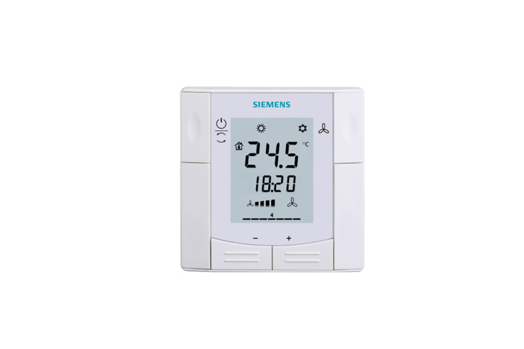 SIEMENS RDF600KN Flush Mount KNX Room Thermostat Operating Instructions ...
