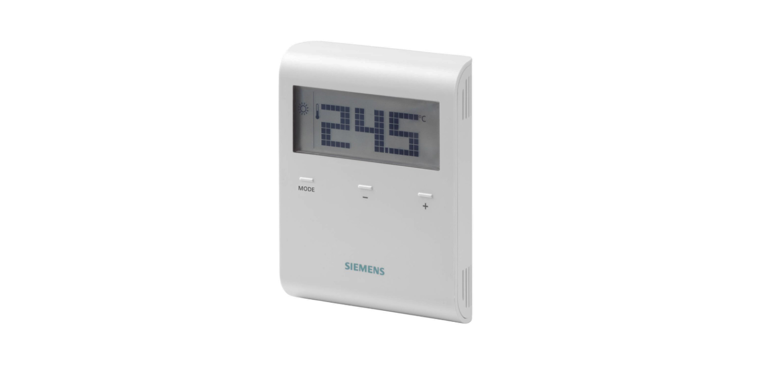 Siemens RDD100 Room Thermostat Product Specifications Guide ...