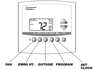 Totaline P374-1700 Programmable Digital Thermostat Owners MANUAL ...