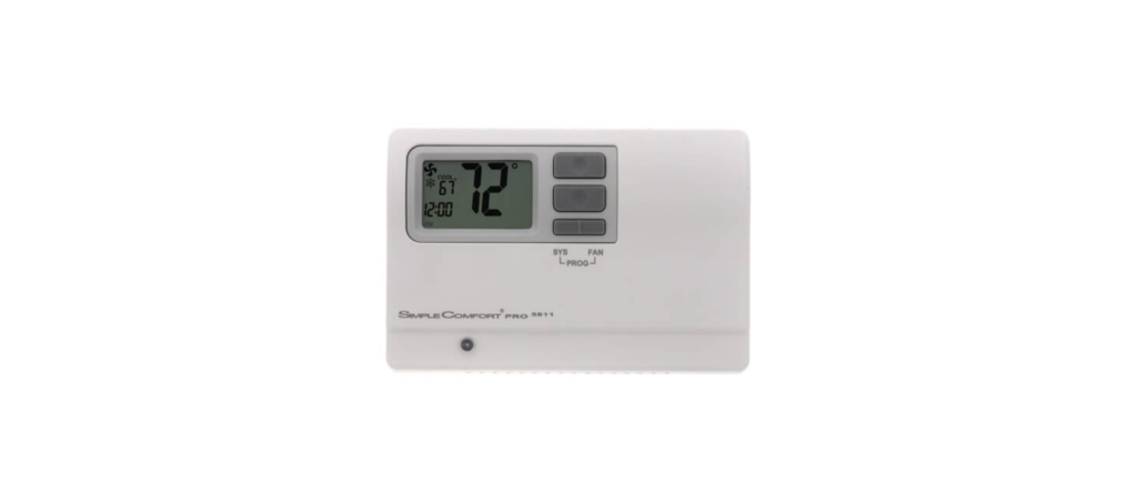 icm control SC5811 Programmable Electronic Thermostat Installation ...
