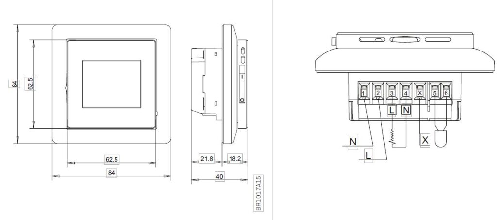 OJ ELECTRONICS MWD5-WiFi WiFi Thermostat Product Specifications Guide ...