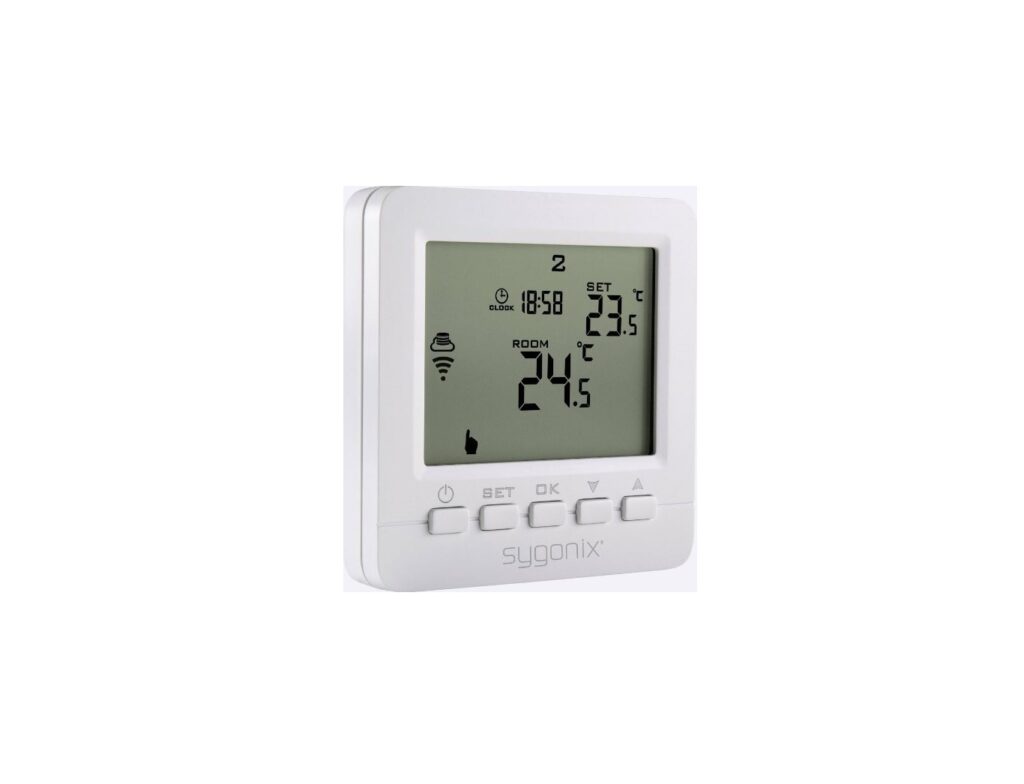 sygonix 2522212 Digital Programmable Room Thermostat Instructions ...
