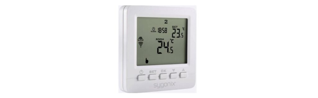 sygonix 2353939 Digital Programmable Room Thermostat Operating ...
