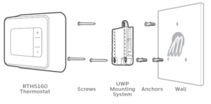 Honeywell RTH5160 Series Non-Programmable Thermostat Quick Installation ...