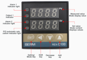 BERM REX-C100 Digital Thermostat User Manual - thermostat.guide