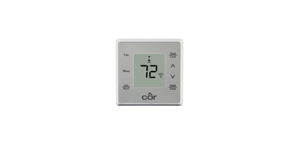 COR TSTPHA01 Residential Programmable Thermostat Installation and ...