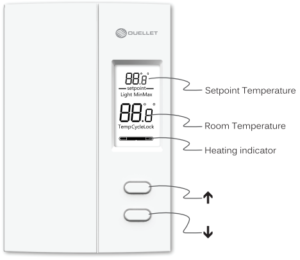 Convectair OTH3000-A Non-Programmable Thermostat User's Guide ...
