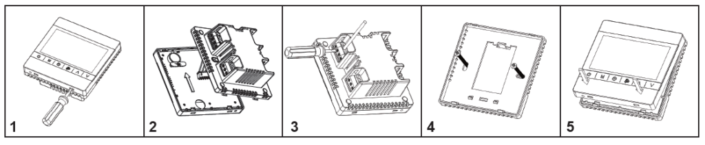 JOHNSON Control T8600 MODBUS Touch Screen Thermostat User Manual ...