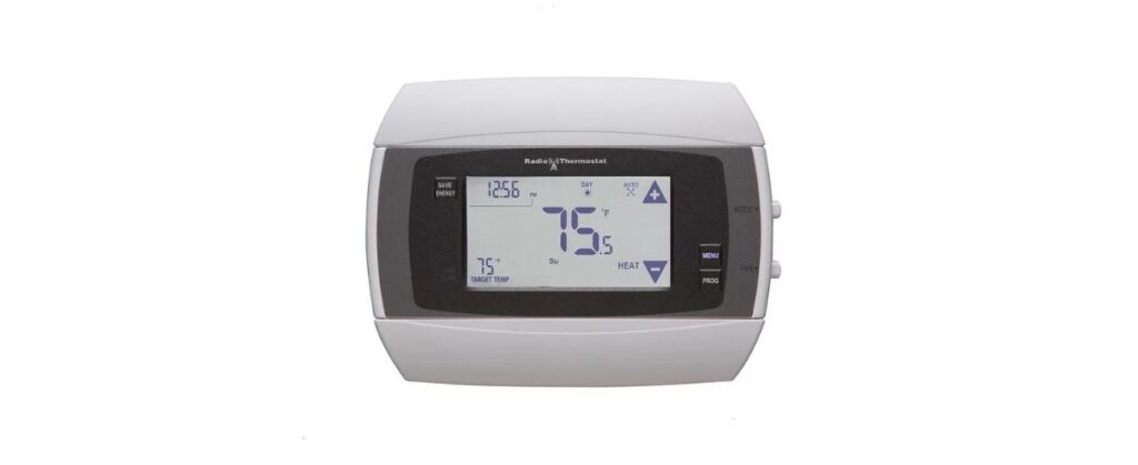 RadioThermostat T22 PROGRAMMABLE THERMOSTAT Operation Guide ...