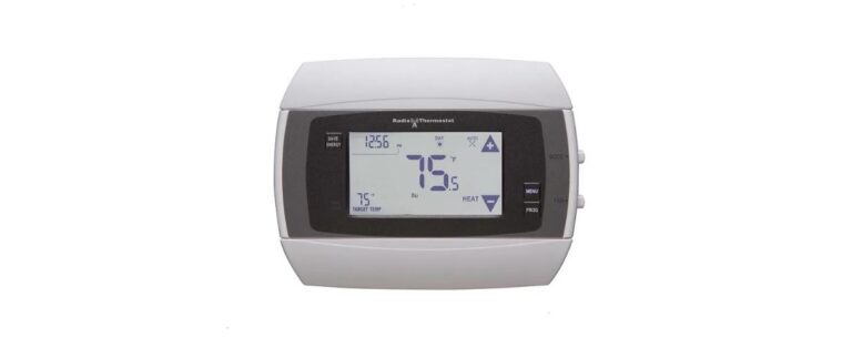 RadioThermostat T22 PROGRAMMABLE THERMOSTAT Operation Guide ...