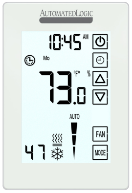 Automatedlogic TBPL-24-H-A OptiPoint™ BACnet Plus Thermostats Data Sheet - thermostat.guide
