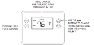 GoControl GC-TBZ48 Z-Wave Smart Thermostat Installation Instruction ...