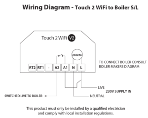Myson Touch 2 WiFi V2 Programmable Room Thermostat INSTALLATION ...