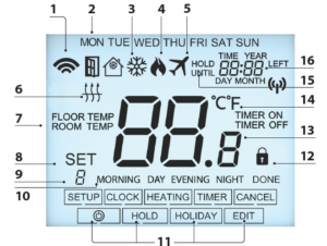 Myson Touch 2 WiFi V2 Programmable Room Thermostat INSTALLATION ...