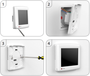 Myson Touch Programmable Room Thermostat INSTALLATION INSTRUCTION ...