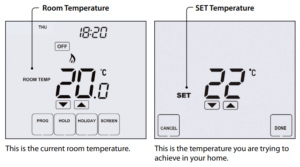 Myson Touch Programmable Room Thermostat INSTALLATION INSTRUCTION ...