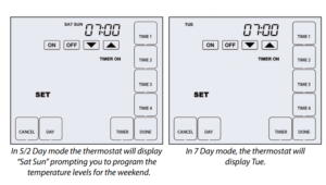 Myson Touch Programmable Room Thermostat INSTALLATION INSTRUCTION ...